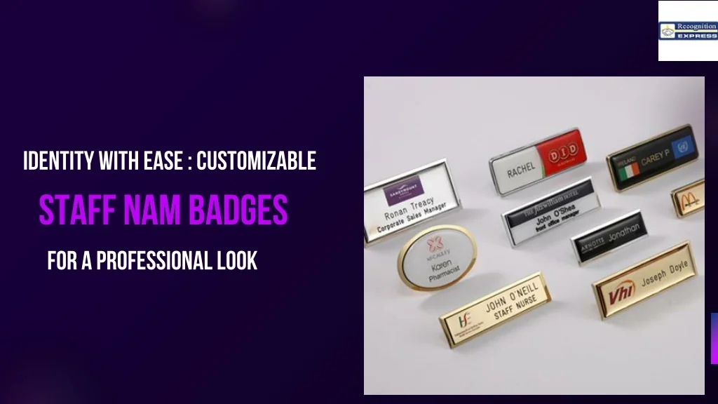 PPT - Identity with Ease: Customizable Staff Name Badges for a ...
