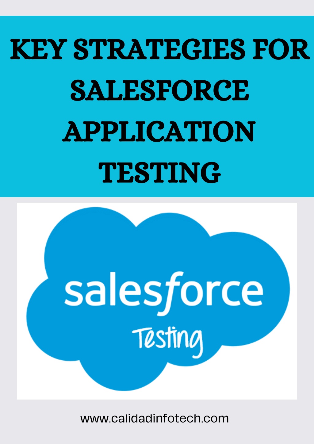 Ppt Key Strategies For Salesforce Application Testing Powerpoint Presentation Id 13579050