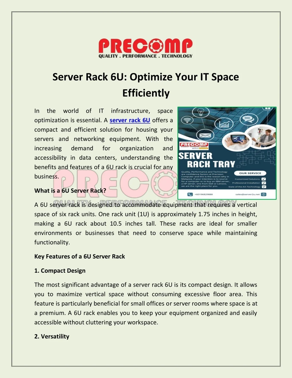 PPT - Server Rack 6U - Optimize Your IT Space Efficiently PowerPoint ...