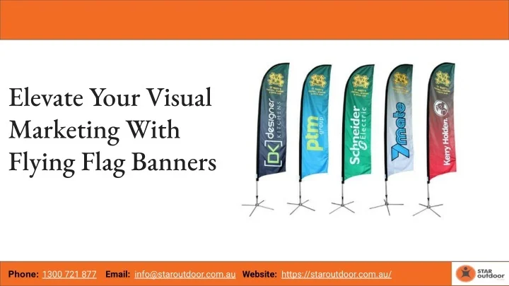PPT - Elevate Your Visual Marketing With Flying Flag Banners PowerPoint ...