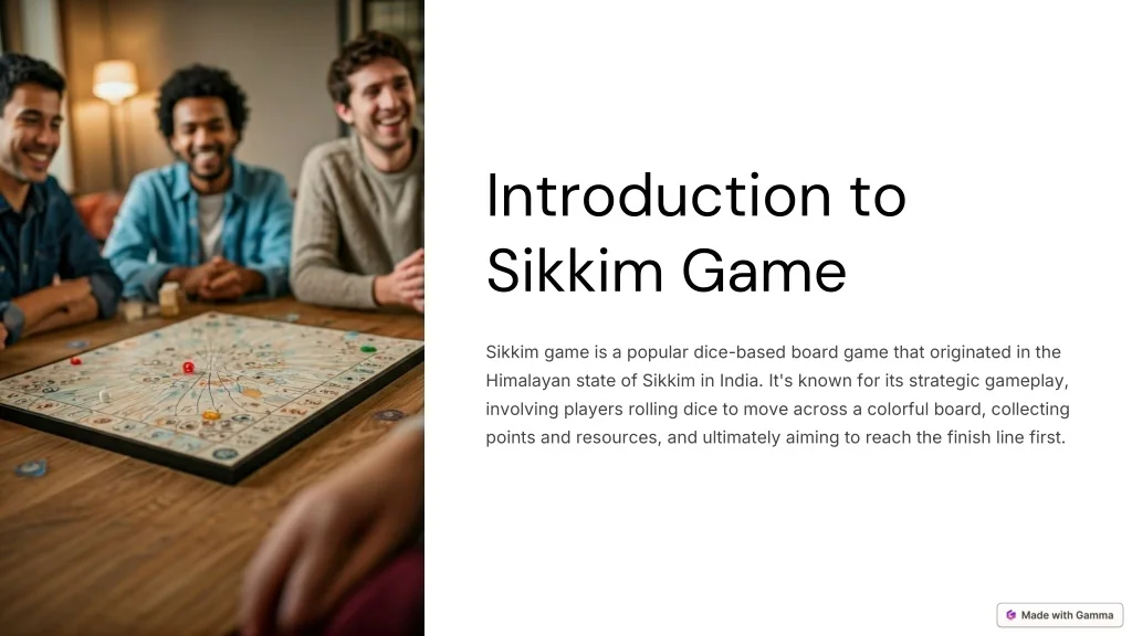 PPT - Introduction-to-Sikkim-Game PowerPoint Presentation, free ...
