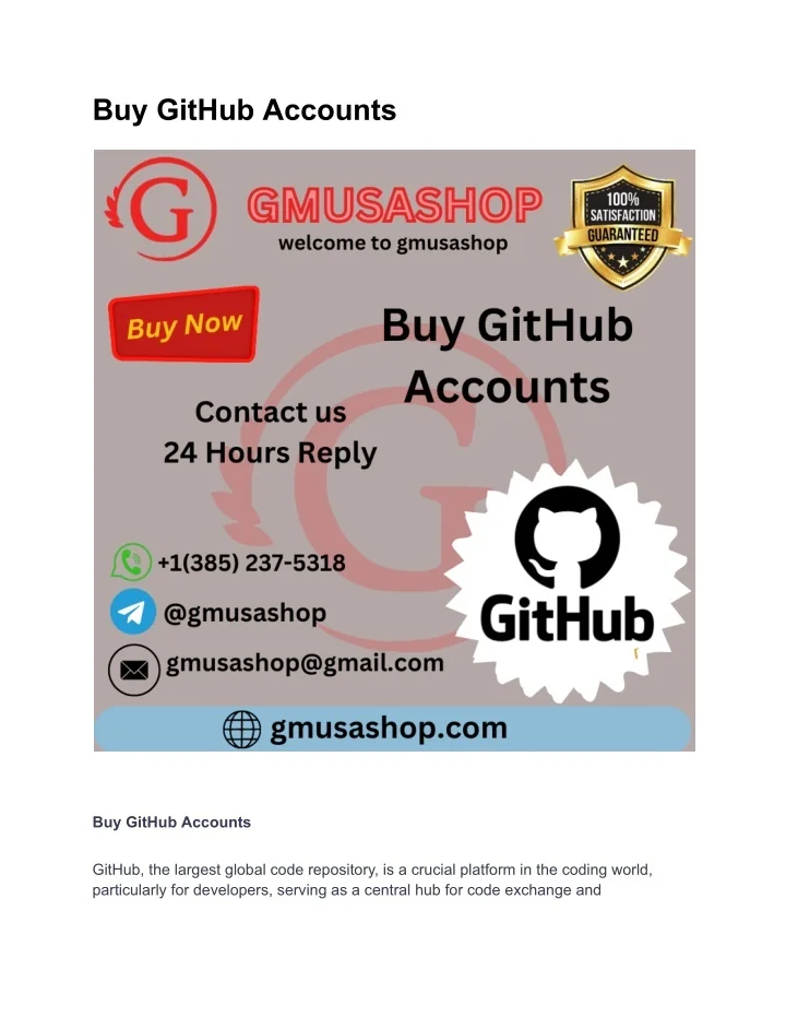 PPT - Buy GitHub Accounts PowerPoint Presentation, free download - ID:13584658