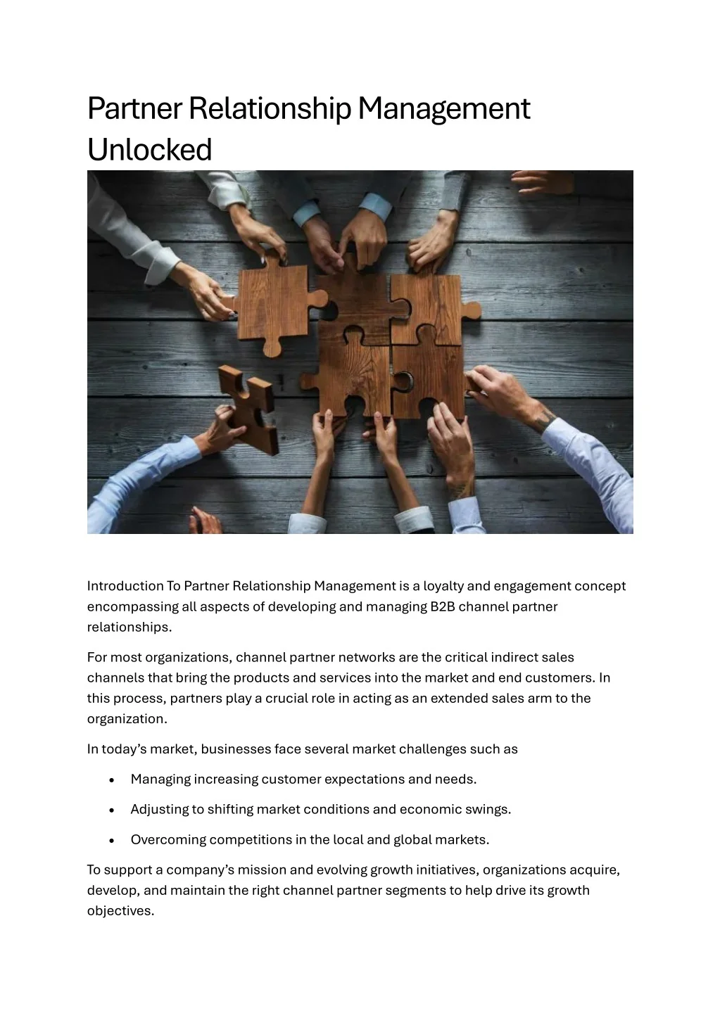 PPT - Partner Relationship Management Unlocked PowerPoint Presentation ...