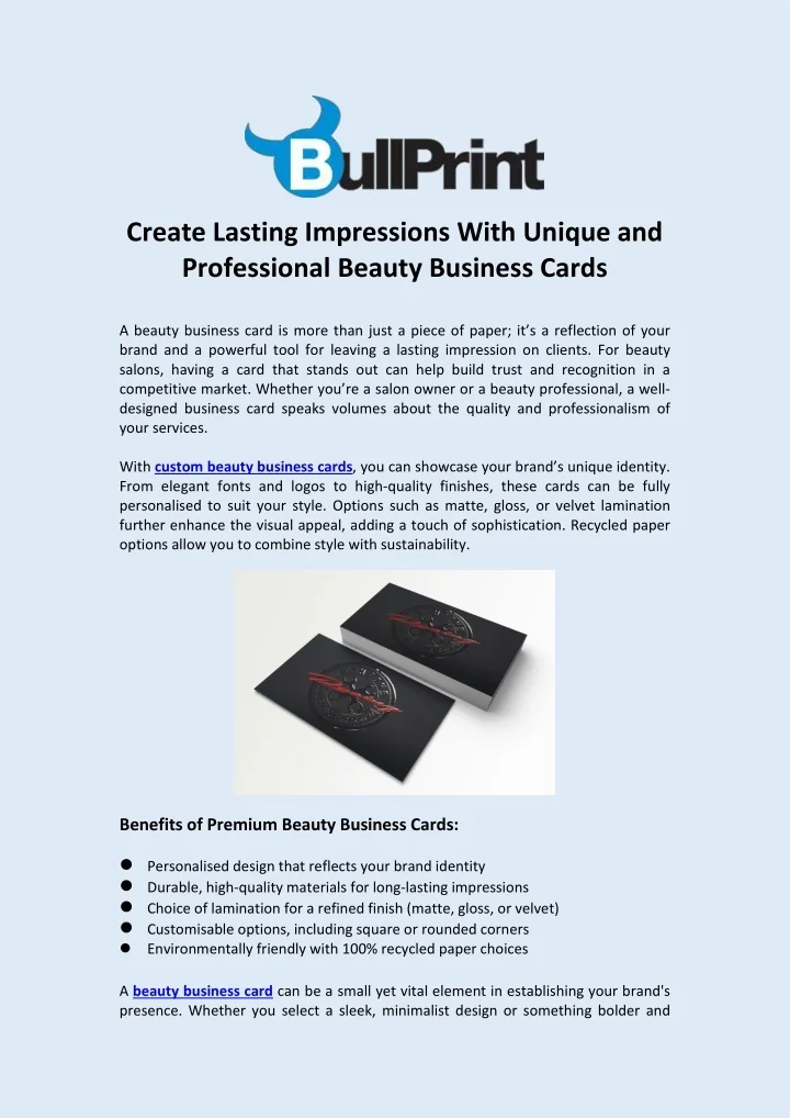 PPT - Create Lasting Impressions With Unique and Professional Beauty ...