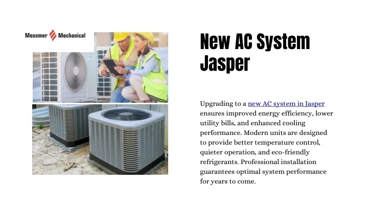 PPT - Trusted Plumbing, AC, and Heating Repair in Jasper – Messmer ...