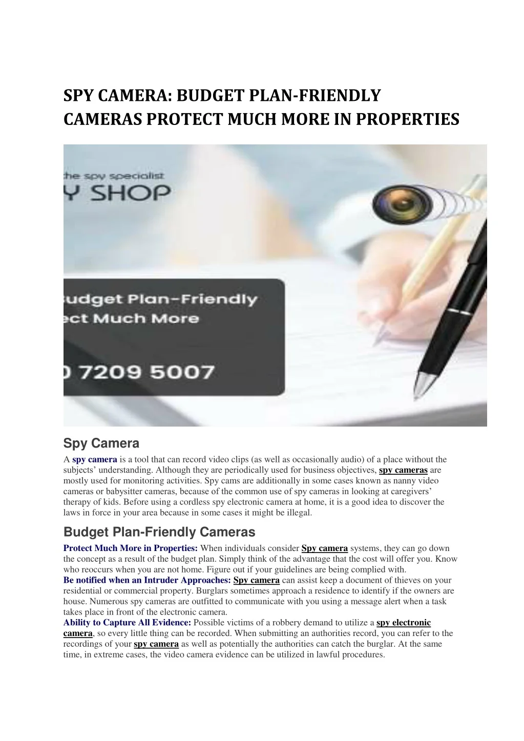 PPT - SPY CAMERA PowerPoint Presentation, free download - ID:13592847