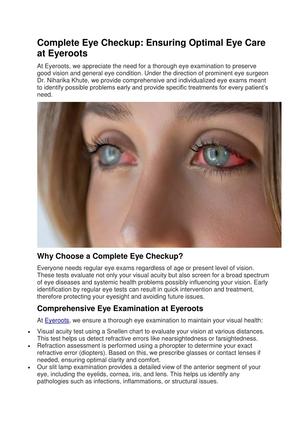 PPT - Complete Eye Checkup PowerPoint Presentation, free download - ID ...