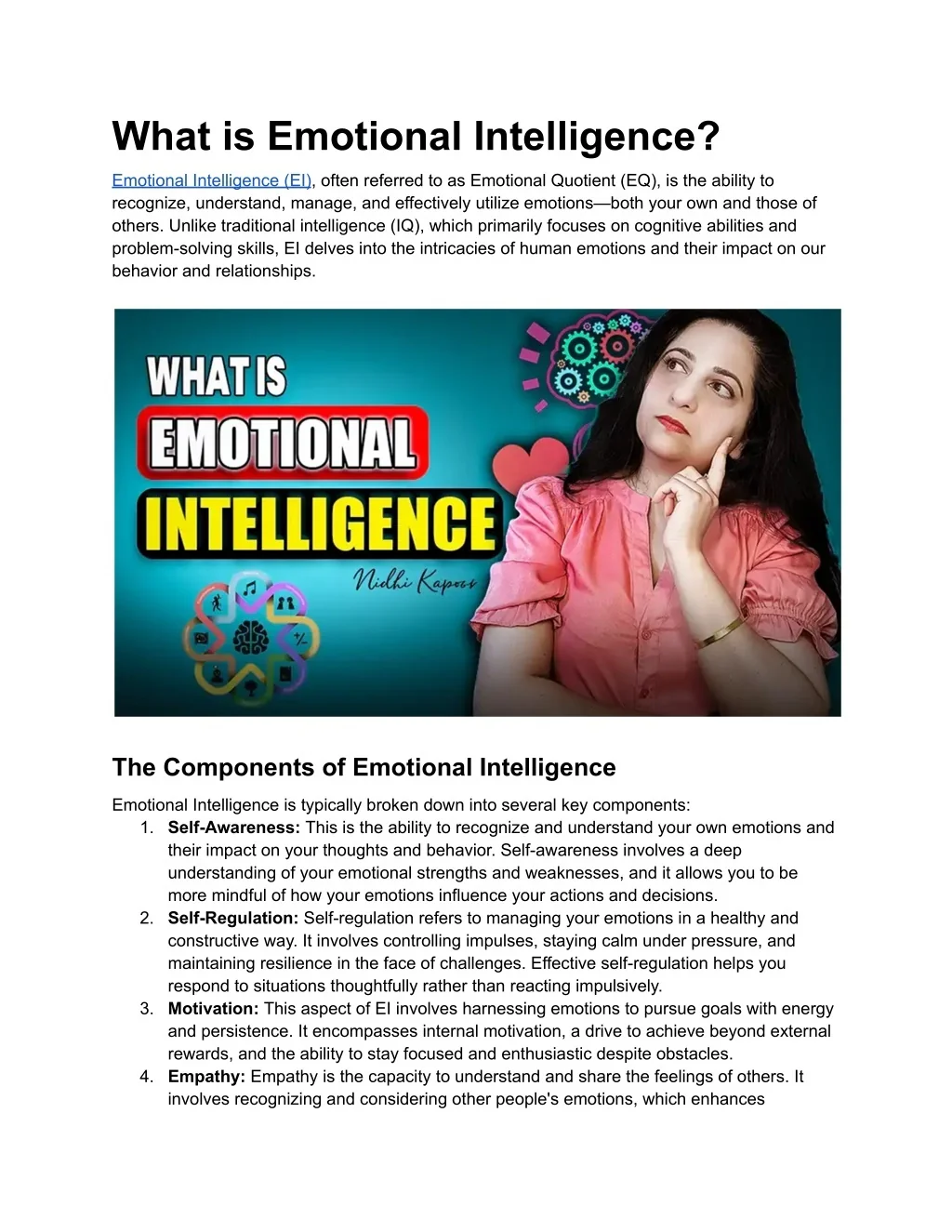 PPT - What is Emotional Intelligence PowerPoint Presentation, free ...