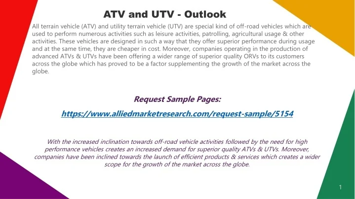 PPT - ATV and UTV Market PowerPoint Presentation, free download - ID:13594056