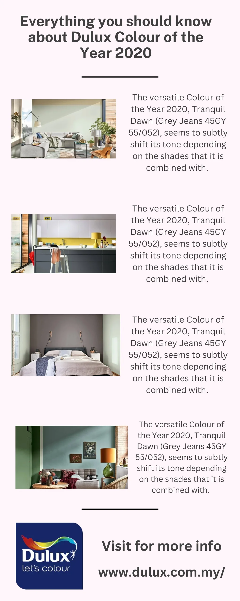 PPT - Everything you should know about Dulux Colour of the Year 2020 ...