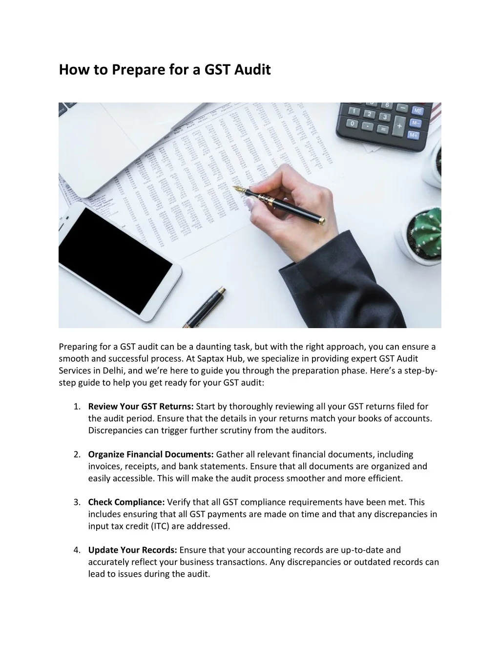 PPT - How to Prepare for a GST Audit PowerPoint Presentation, free ...