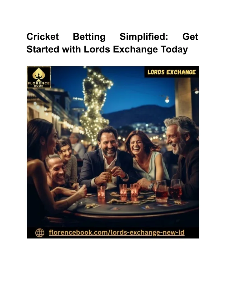 PPT - Cricket Betting Simplified_ Get Started with Lords Exchange Today ...