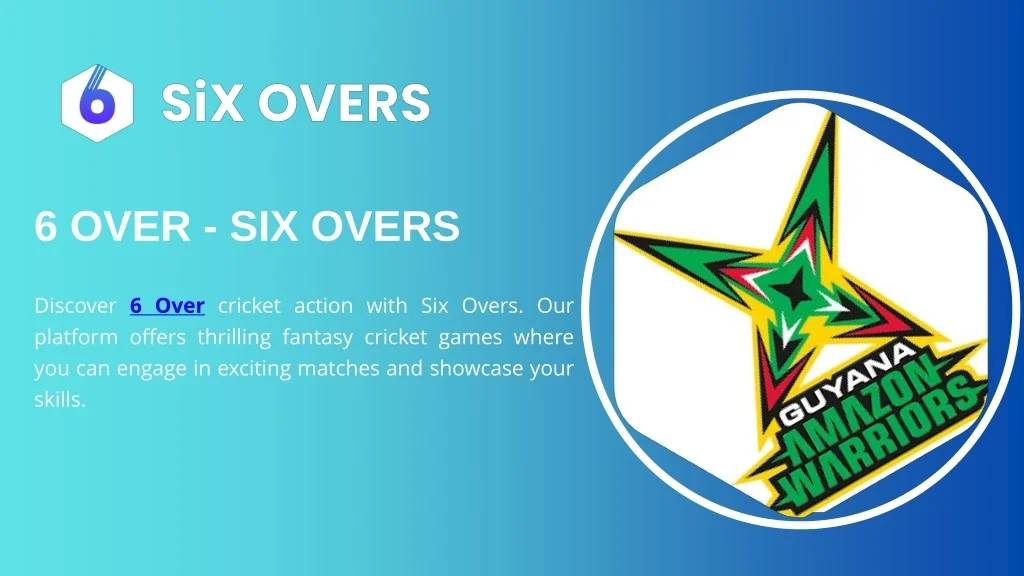 PPT - 6over - Six Overs PowerPoint Presentation, free download - ID ...