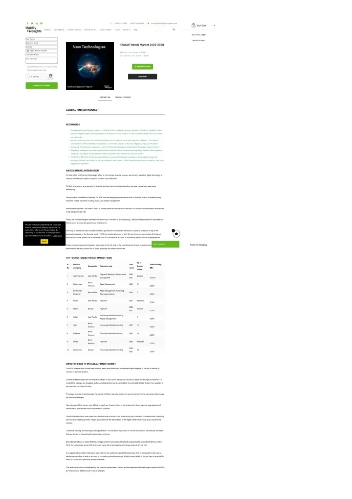 PPT - The Rise of Fintech: Market Outlook 2030 PowerPoint Presentation ...