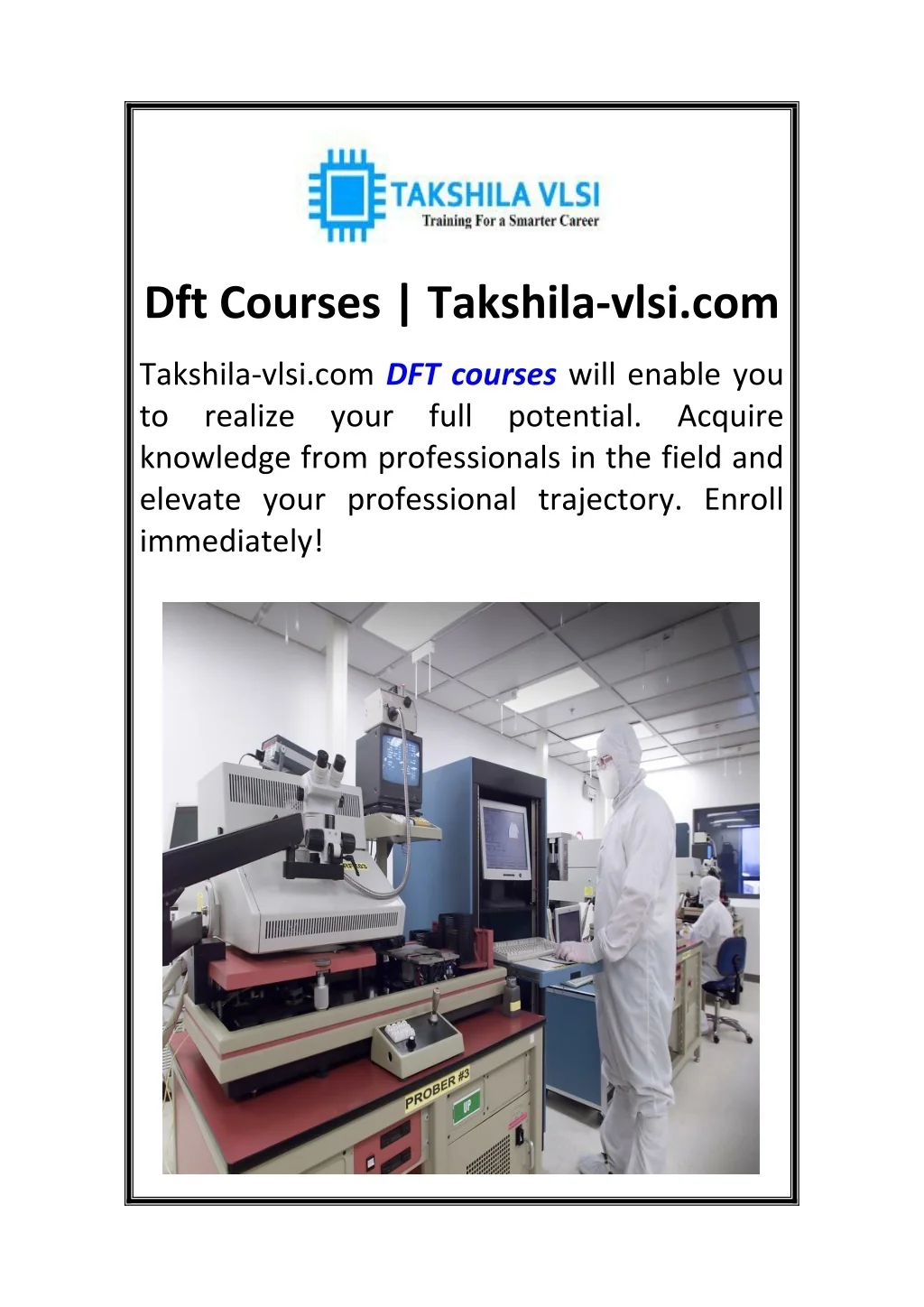 PPT - Dft Courses Takshila-vlsi.com PowerPoint Presentation, free ...