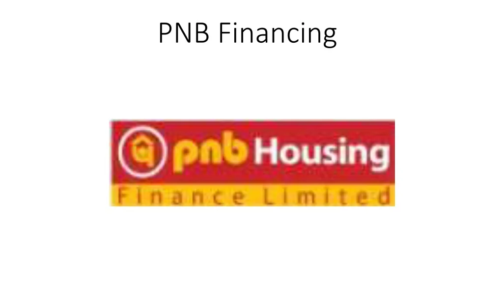 PPT - PNB Financing PowerPoint Presentation, free download - ID:13603802