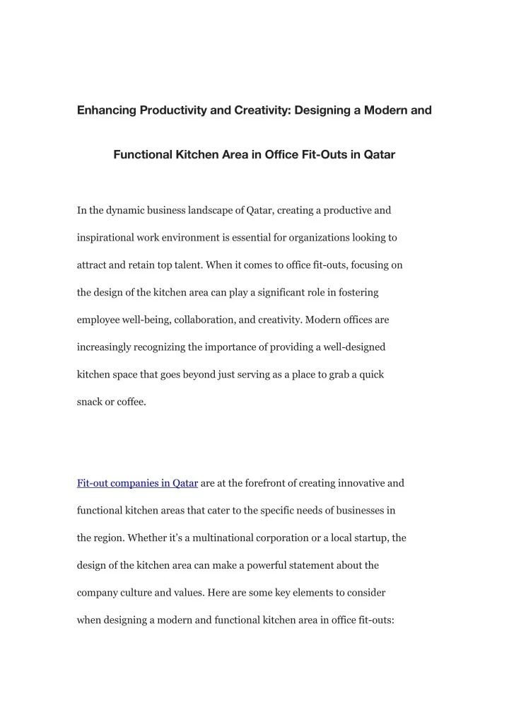 PPT - Enhancing Productivity and Creativity Designing a Modern and ...