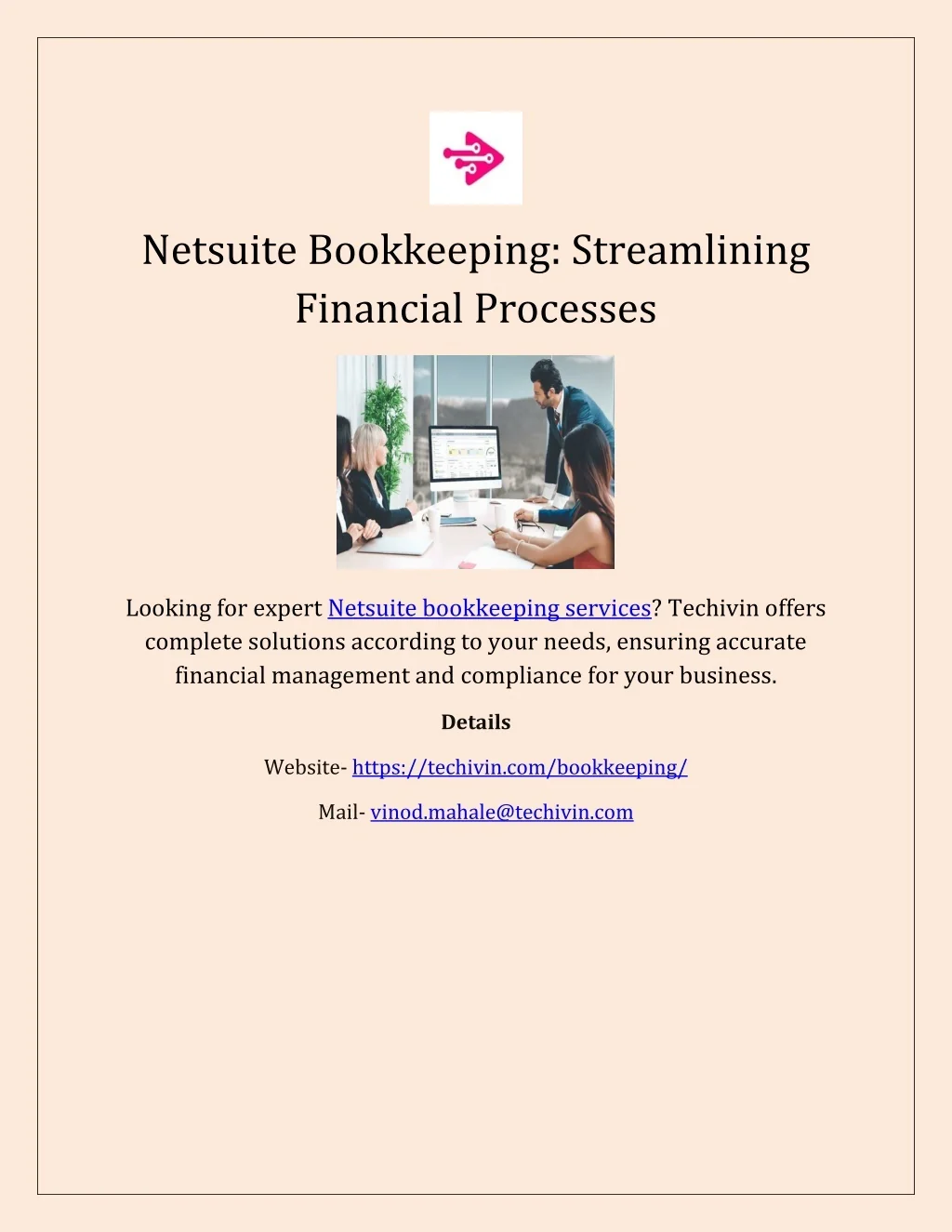 PPT - Netsuite Bookkeeping: Streamlining Financial Processes PowerPoint ...