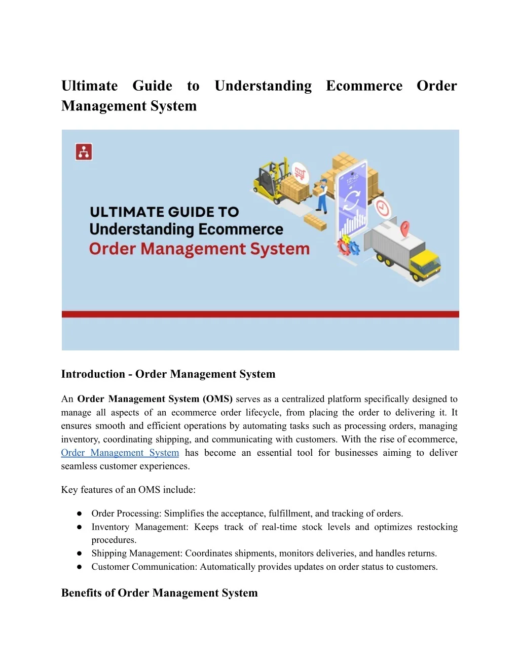PPT - Ultimate Guide to Understanding Ecommerce Order Management System ...