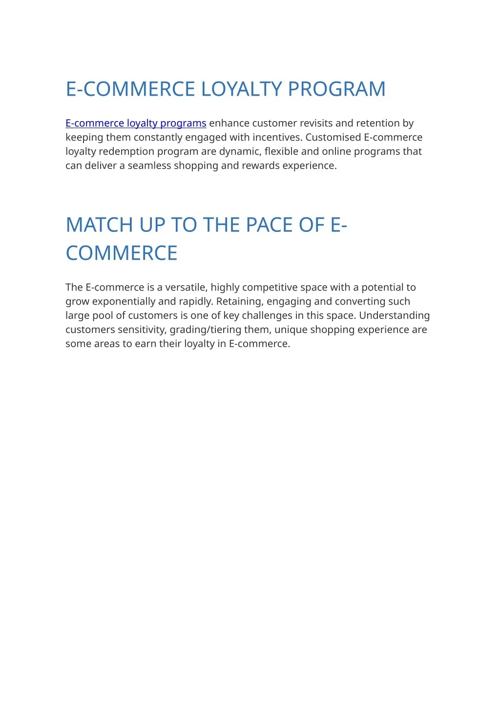 PPT - E-commerce Loyalty Program PowerPoint Presentation, free download - ID:13618294