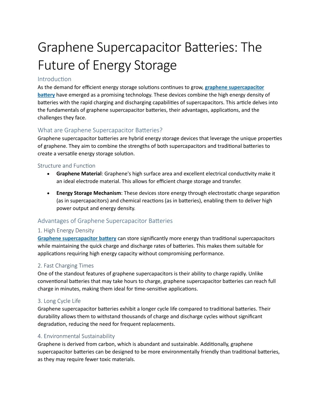 PPT - Graphene Supercapacitor Batteries PowerPoint Presentation, free ...