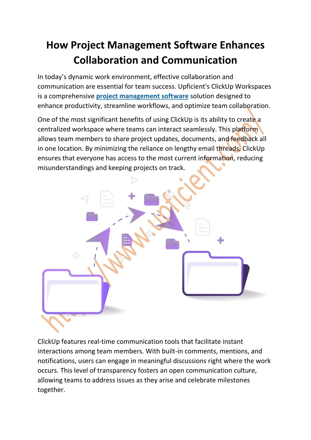 PPT - How Project Management Software Enhances Collaboration and ...
