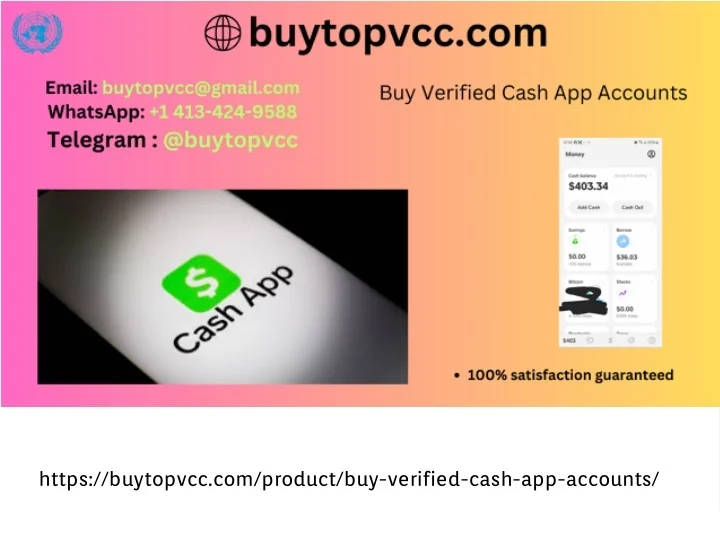 PPT - Buy Verified Cash App Accounts - 100% Safe 4k, 15k and 25k ...