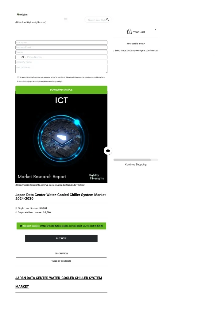 PPT - japan-data-center-water-cooled-chiller-system-market PowerPoint ...
