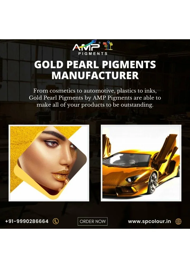 PPT - Gold Pearl Pigment by SP Colour & Chemicals for Industries ...
