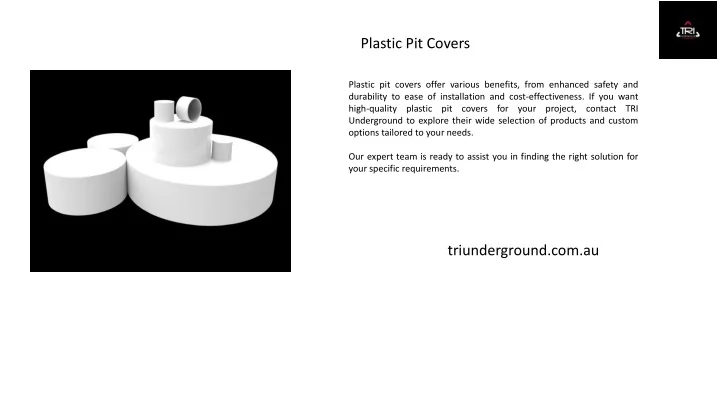 PPT - Plastic Pit Covers PowerPoint Presentation, free download - ID ...
