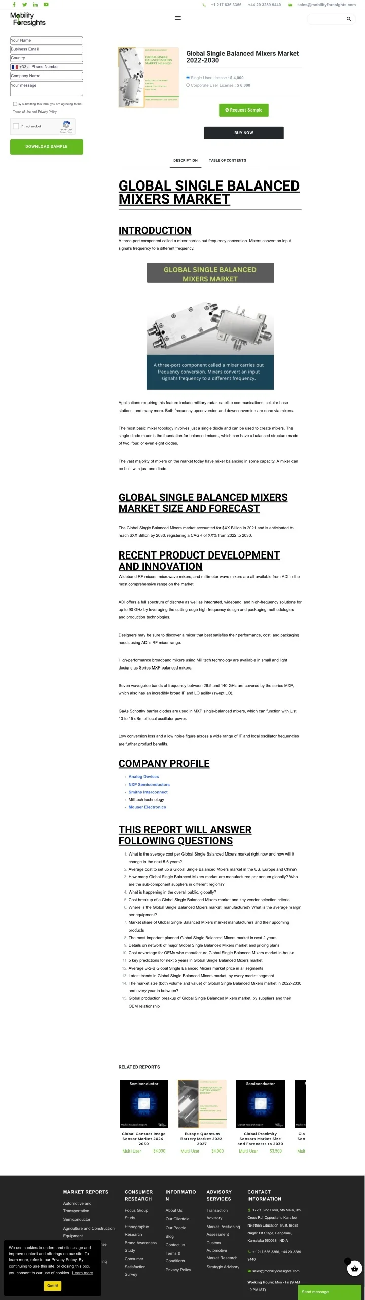 PPT - Single Balanced Mixers Market: Growth Trends, Key Drivers ...