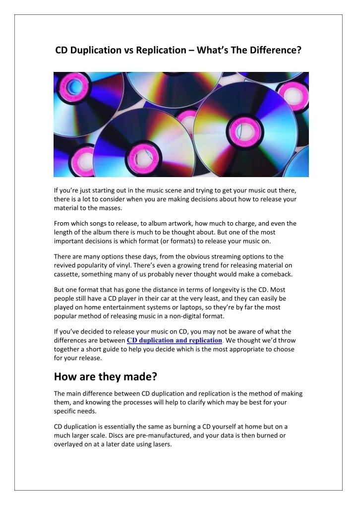 PPT - Vinyl record packaging and shipping, Vinyl Record Pressing UK ...