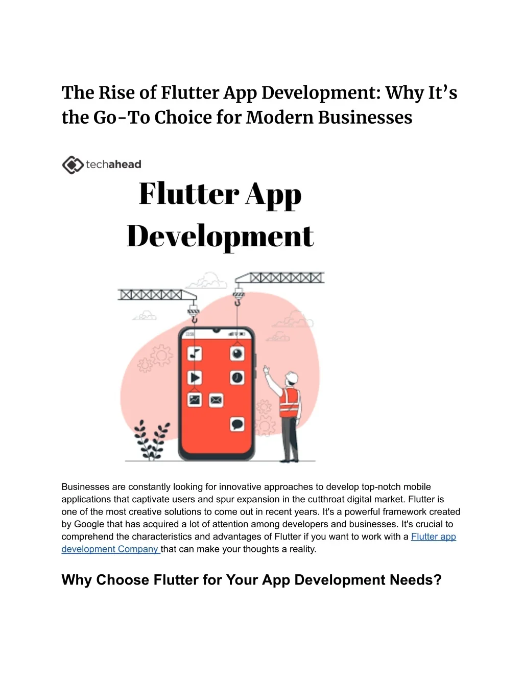 PPT - Best Flutter App Development Company for Your Business Needs PowerPoint Presentation - ID ...