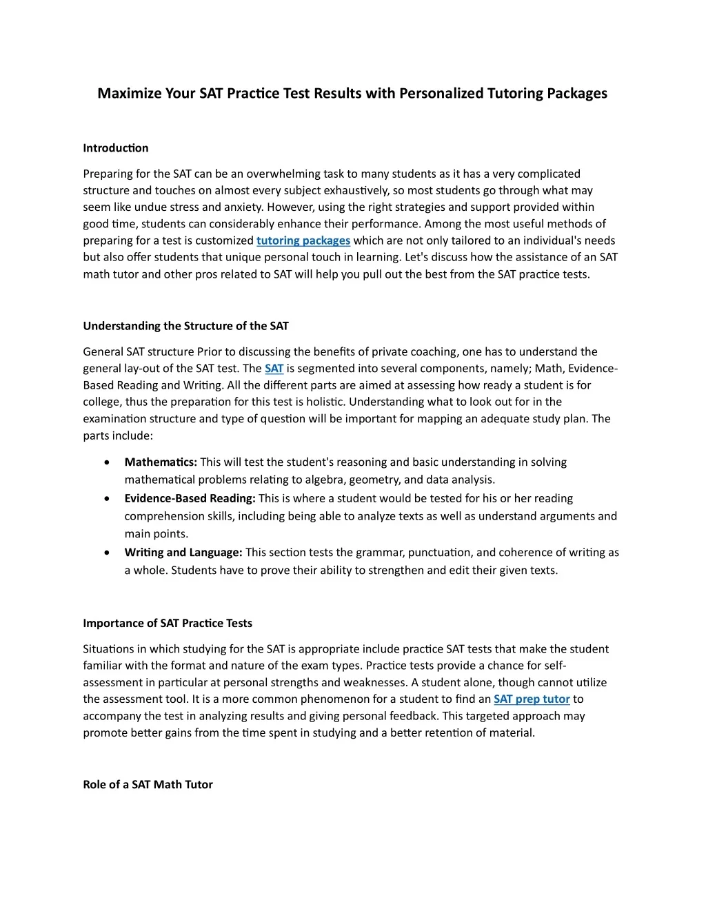 PPT - Maximize Your SAT Practice Test Results with Personalized ...