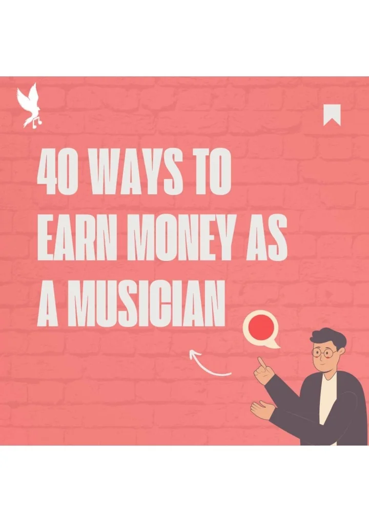 PPT - 40 Ways to Earn Money as a Musician PowerPoint Presentation, free ...