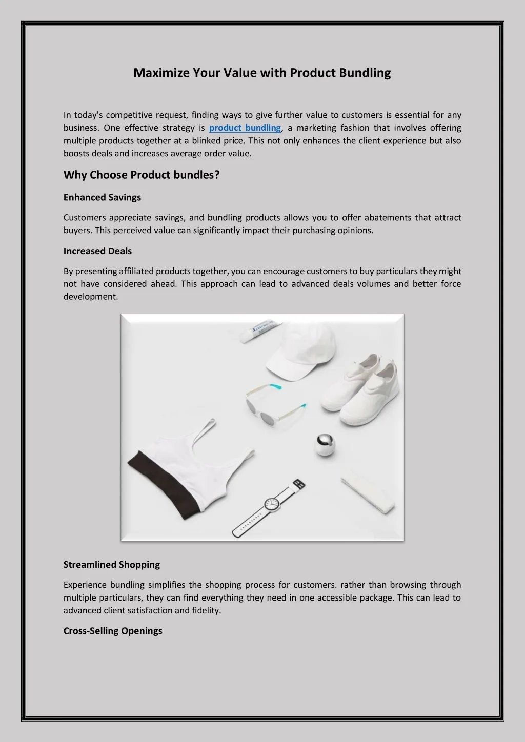 PPT - Maximize Your Value with Product Bundling PowerPoint Presentation ...