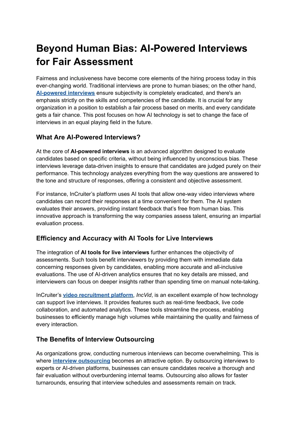 PPT - Beyond Human Bias_ AI-Powered Interviews for Fair Assessment ...
