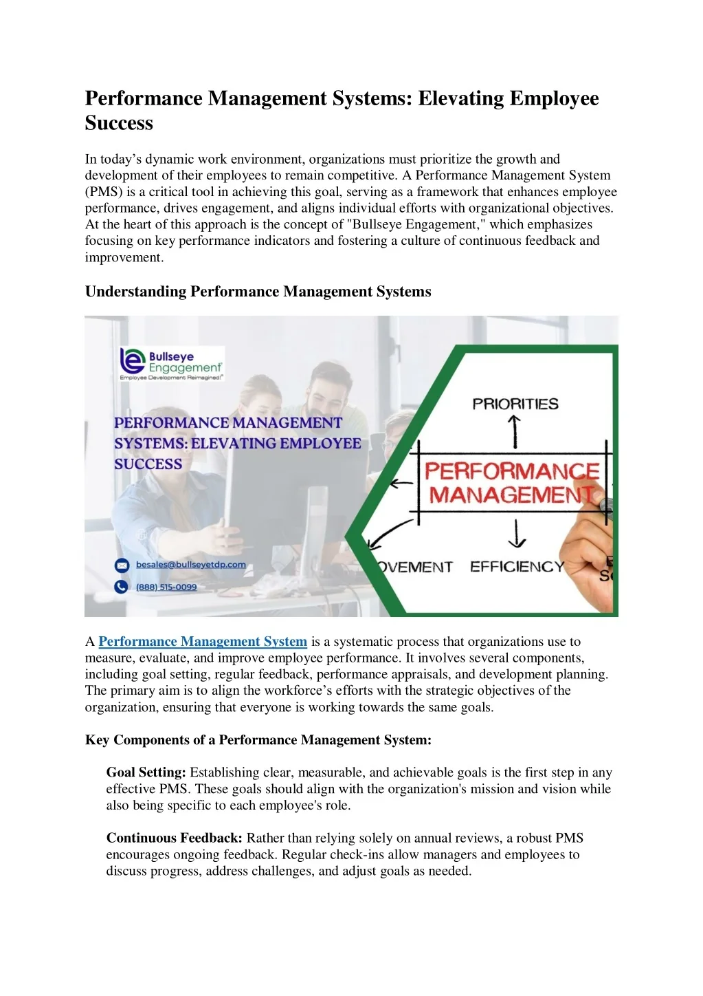 PPT - Performance Management Systems Elevating Employee Success ...