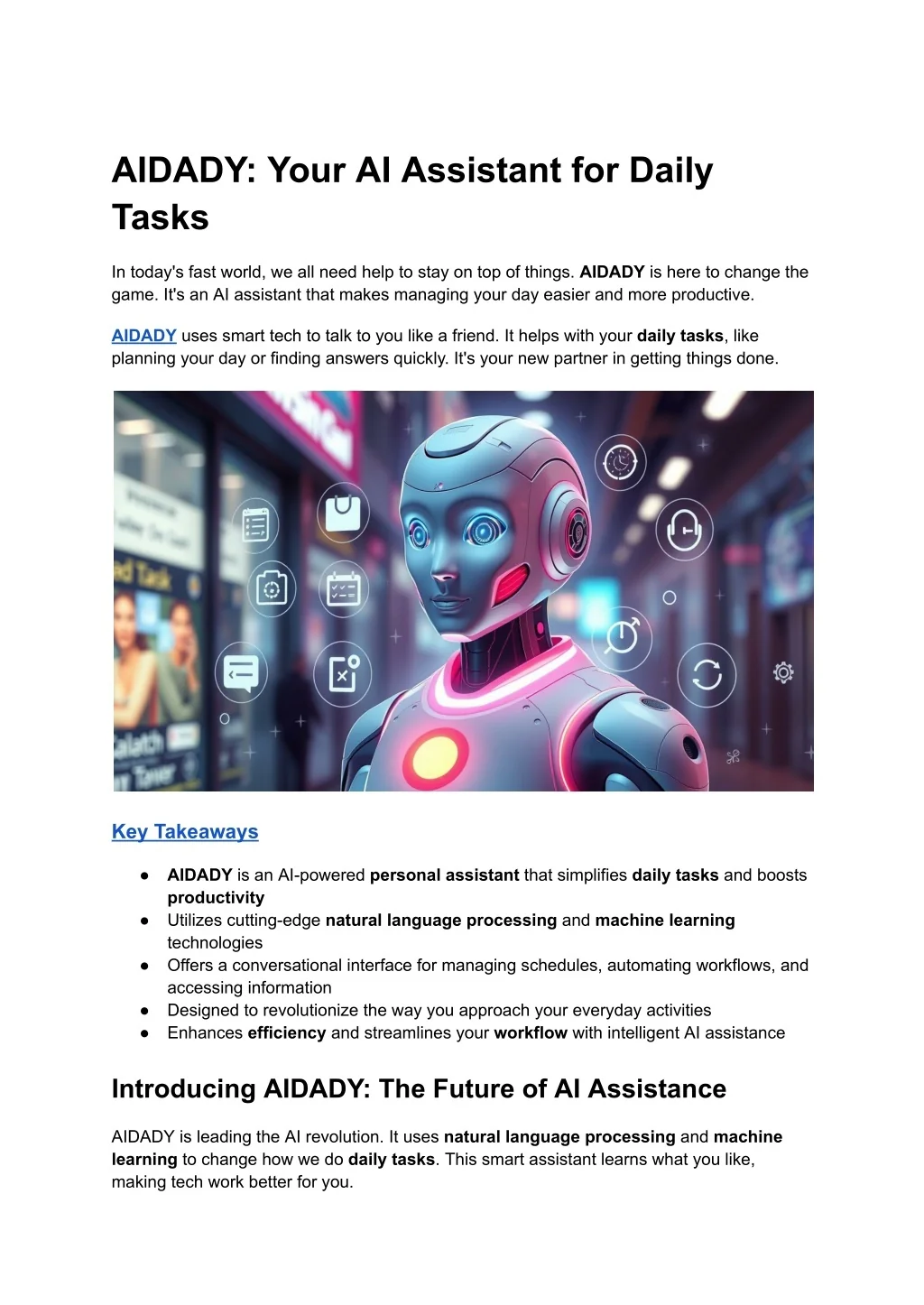 PPT - AIDADY_ Your AI Assistant for Daily Tasks (1) PowerPoint ...
