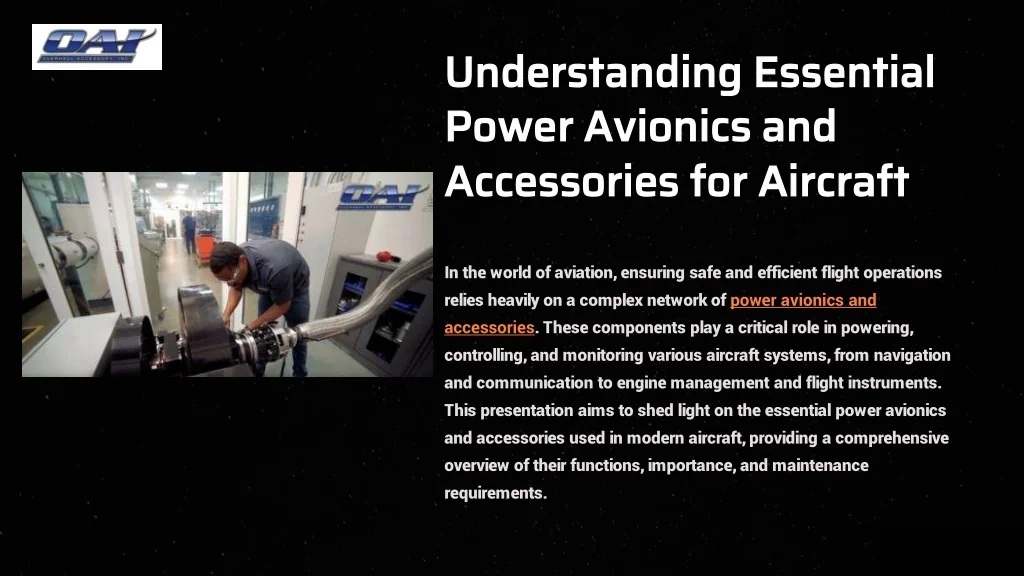 PPT - Understanding Essential Power Avionics and Accessories for ...