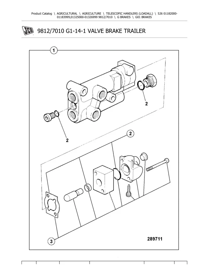 PPT - JCB 526 Telescopic Handlers (Loadall) Parts Catalogue Manual ...
