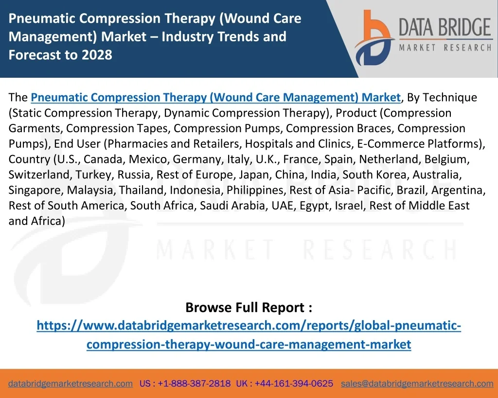 PPT - Pneumatic Compression Therapy (Wound Care Management) Market PowerPoint Presentation - ID ...