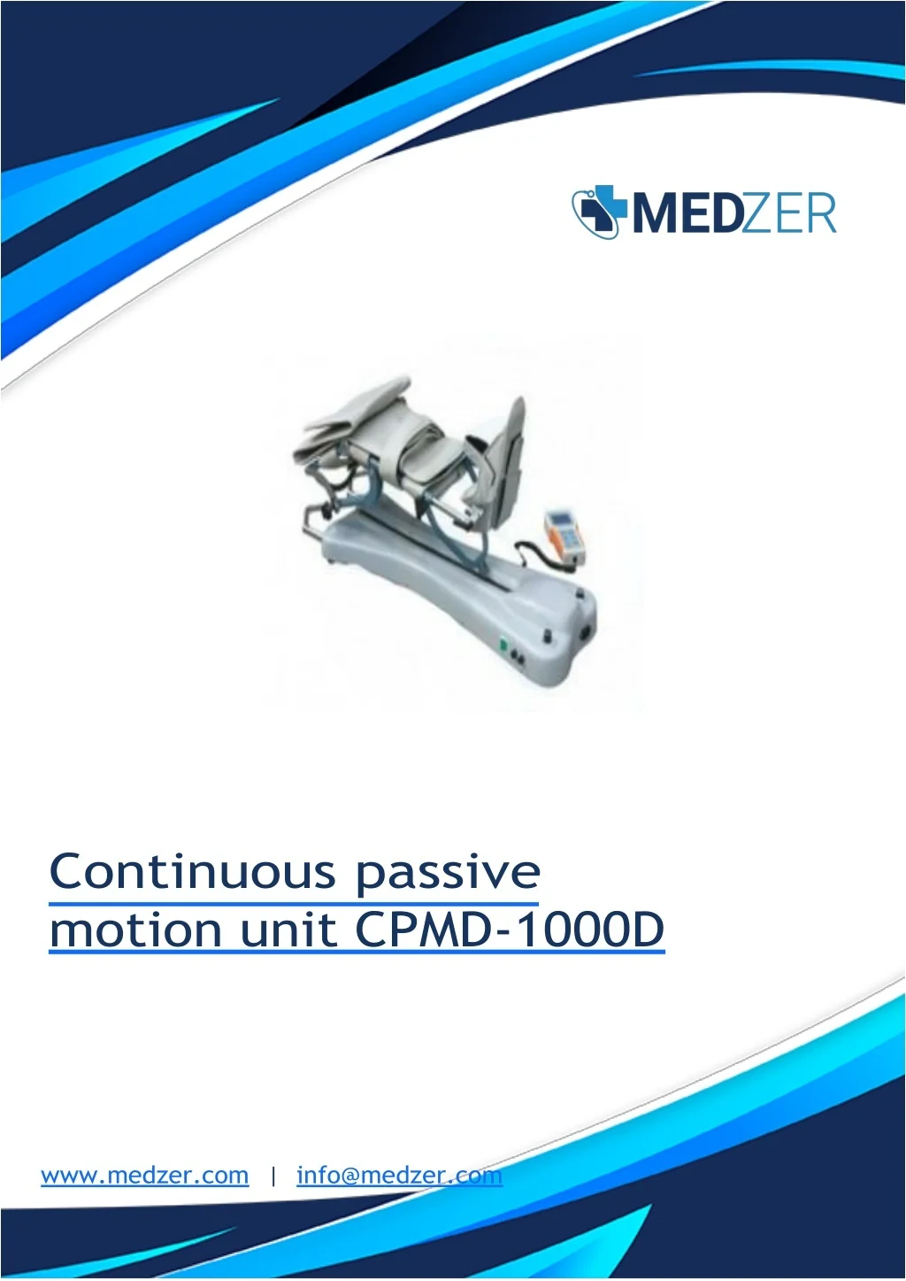 PPT - Continuous passive motion unit CPMD 1000D PowerPoint Presentation ...