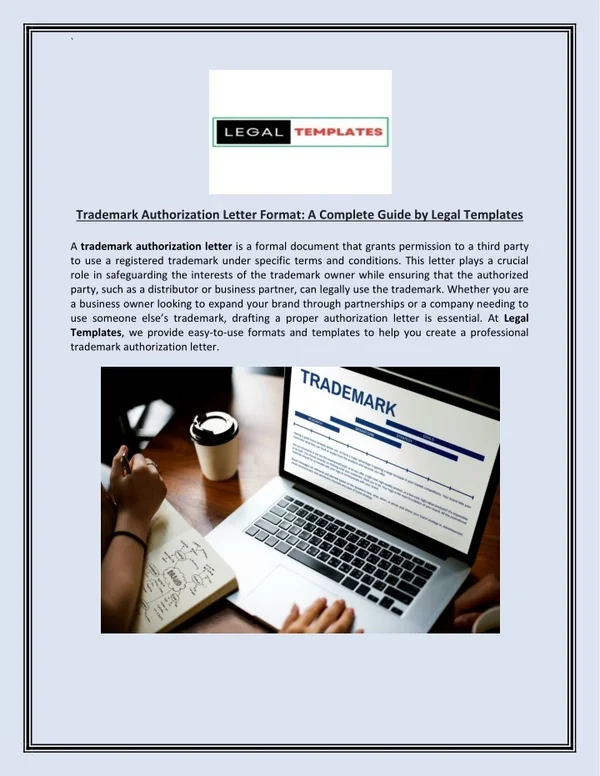 PPT - Trademark Authorization Letter Format, A Complete Guide by Legal ...
