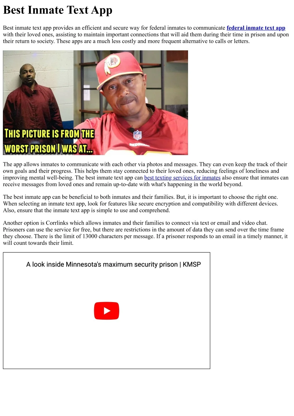 PPT - Best Inmate Text App PowerPoint Presentation, free download - ID ...
