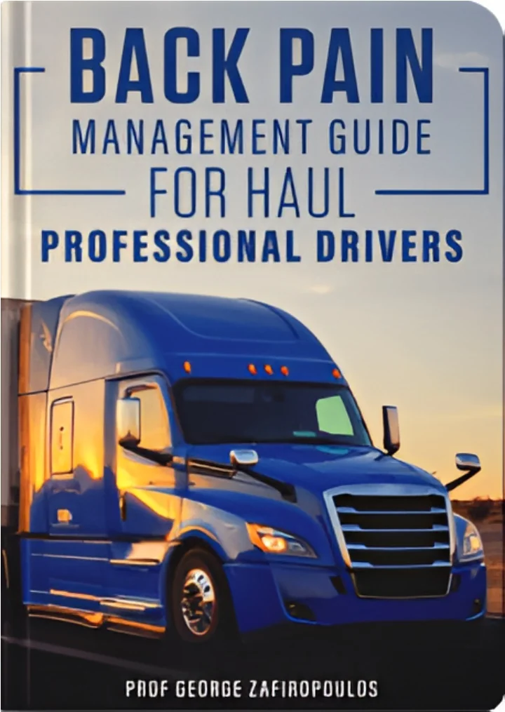 PPT - Back pain management guide for professional drivers PowerPoint ...