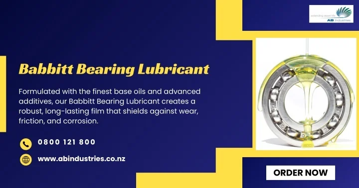 PPT - Babbitt Bearing Lubricant | AB Industries PowerPoint Presentation ...