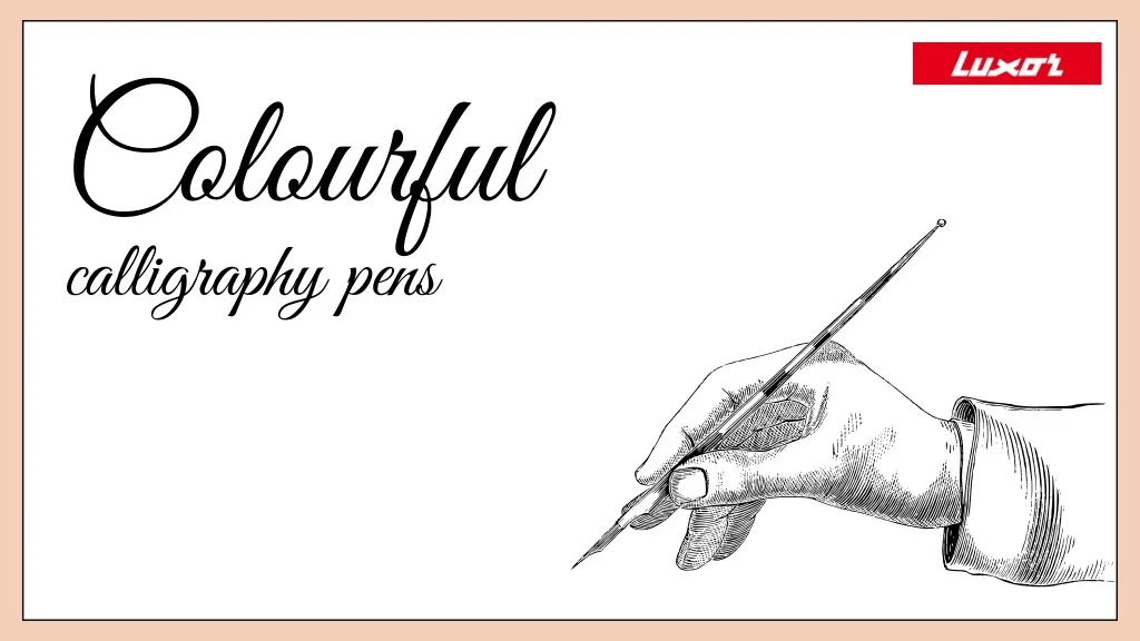 PPT - colourful calligraphy pen PowerPoint Presentation, free download ...