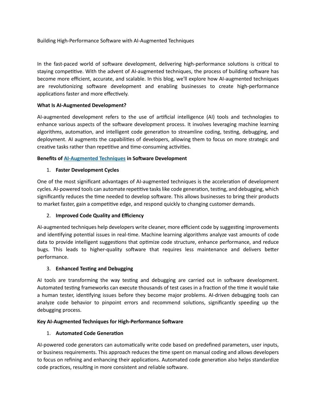 PPT - Building High-Performance Software with AI-Augmented Techniques ... PPT - Building High-Performance Software with AI-Augmented Techniques ...