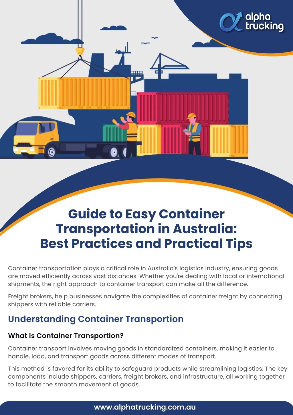 PPT - Guide to Easy Container Transportation in Australia PowerPoint ...